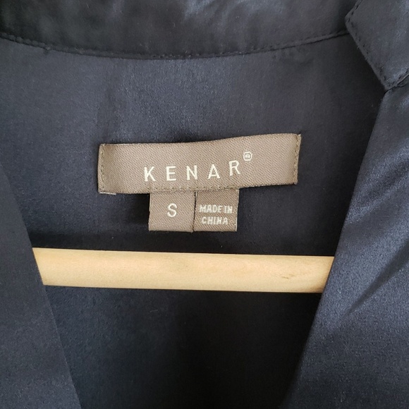 Kenar | Tops | 0 Silk Kenar Empire Waist Tunic Blouse Small | Poshmark